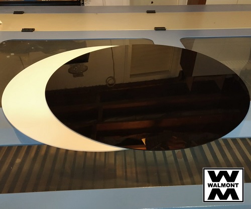 Perspex Signage Disc Ø600mm - Walmont